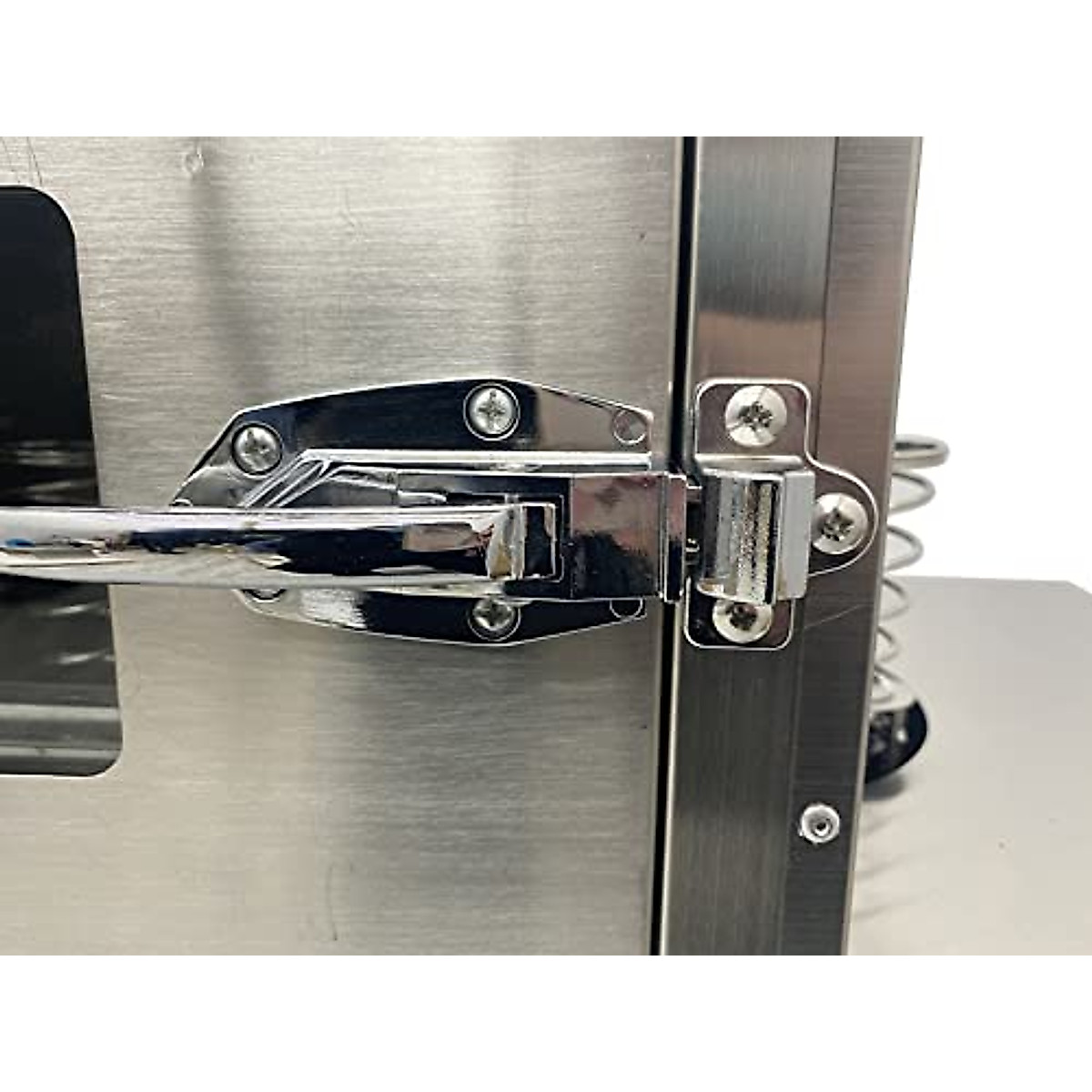 EQCOTWEA 1800W Commercial Electric Rotational Pizza Cone Oven with 12pcs Stainless Steel Cone Bases 110V Ajustable Temperature with Removable Tray for Use with Pizza Cone Forming Machine