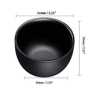 CCbeauty Shaving Brush and Bowl Kit for Men, 3-IN-1 Wet Shave Brushes Set with Stainless Steel Shaving Cup Mug 3.23'', Safety Razor Stand Holder Birthday Fathers Day