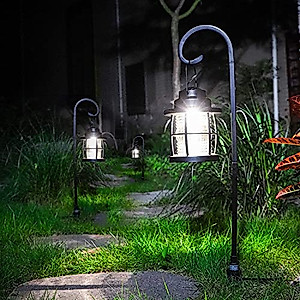 Malibu Harbor Collection LED Pathway Light LED Low Voltage Landscape Lighting, Hanging Pathway Lights Dual Use Shepherd Hook Lights for Driveway, Yard, Lawn, Pathway, Garden 8422-4110-01