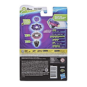 BEYBLADE Burst Surge Speedstorm Vex Lucius L6 Spinning Top Starter Pack – Defense Type Battling Game Top with Launcher, Toy for Kids