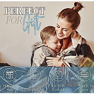 Elegant Comfort Lightweight Printed Throw Blanket- All Season, Ultra Soft, Cozy and Plush- Decorative Throw Blankets, Perfect for Lounging, 50 x 60 inches, Red Shark, Throw Blanket