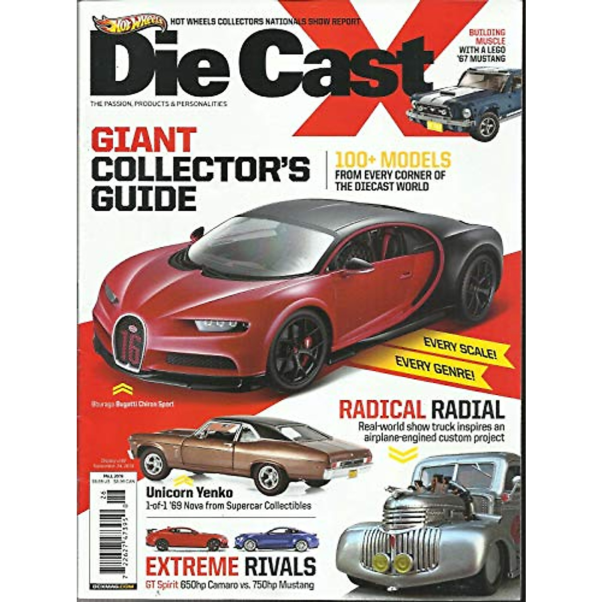 DIECAST MAGAZINE, THE PASSION, PRODUCTS & PERSONALITIES, FALL, 2019