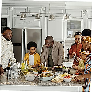 Luxshiny 10 Pcs Salad Bowl Large Decorative Bowl Metal Container with Lid Salad Bowls with Lids Breakfast Bowl Salad Serving Bowl Wash Basin and Iron Enamel Lard Basins Lard Storage Basins