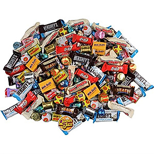 Assorted Chocolate Candy Variety Pack - 5 Lb Bulk Candy Chocolate Mix - Chocolate Candy Bulk - Hershey Chocolate - Bulk Individually Wrapped Chocolate - Valentines Candy - Valentines Day Candy