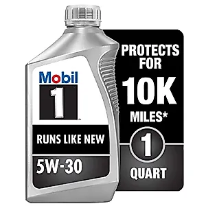 Mobil 1 Advanced Full Synthetic Motor Oil 5W-30, 6-pack of 1 quarts