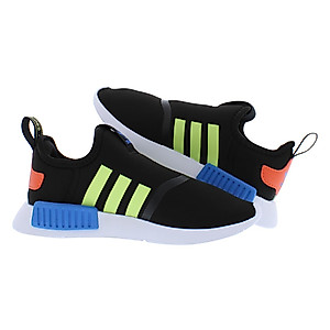 adidas NMD 360 Boys Shoes Size 10.5, Color:Black/Lime-Black