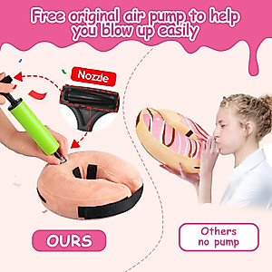 Dog Cone Collar,Soft Cone Collar for Dogs After Surgery for Large Medium Small Dogs,Pet Inflatable Collar Protective Recovery Donut Collar Alternative E Collar Does not Block Vision XL(Neck:19"-24")