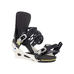 Burton Men's Cartel Re:Flex Snowboard Bindings (White/Graphic, Large)