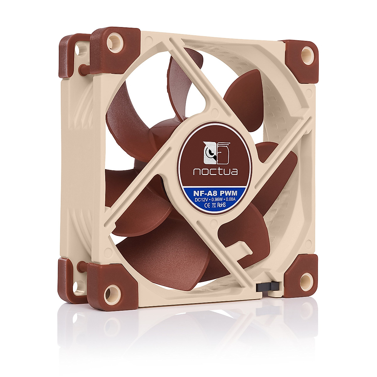 Noctua NF-A8 PWM, Premium Quiet Fan, 4-Pin (80mm, Brown)