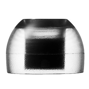 AZLA SednaEarfit Crystal Standard (M) - Earbud Tips for Wireless Headphones - Noise Canceling Earbuds Replacement Tips - Eartips Compatible with Shure, Sony, Beats, Sennheiser, Jabra, and JBL