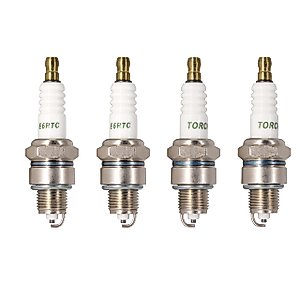 PK4 TORCH E6RTC Spark Plug Replacement - NGK BPR6HS, Bosch WR7BC, Champion RL82YC, Denso IWF20 W20FPR-U, Toro 418, OEM