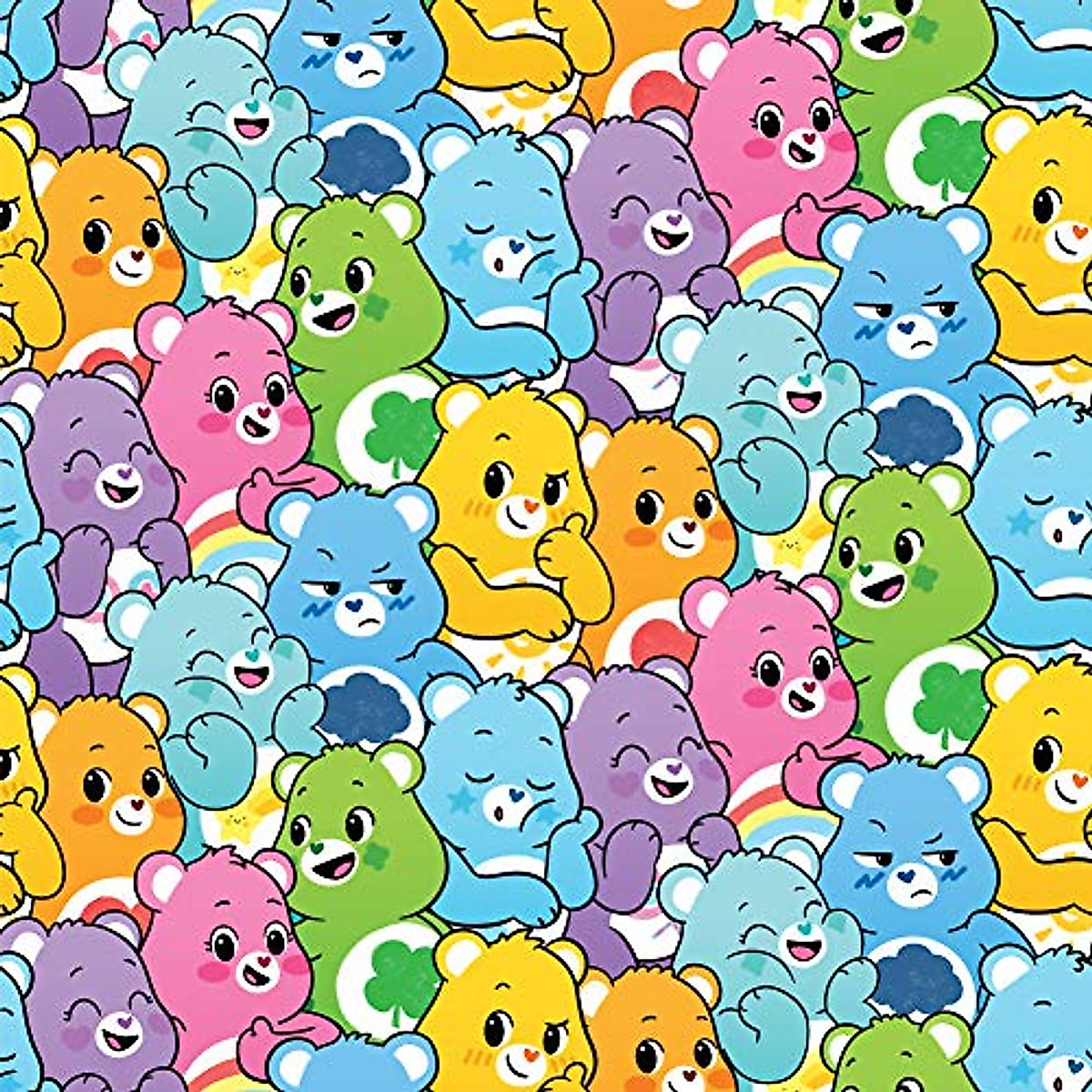GRAPHICS & MORE Care Bears: Unlock the Magic Very Many Bears Gift Wrap Wrapping Paper Rolls