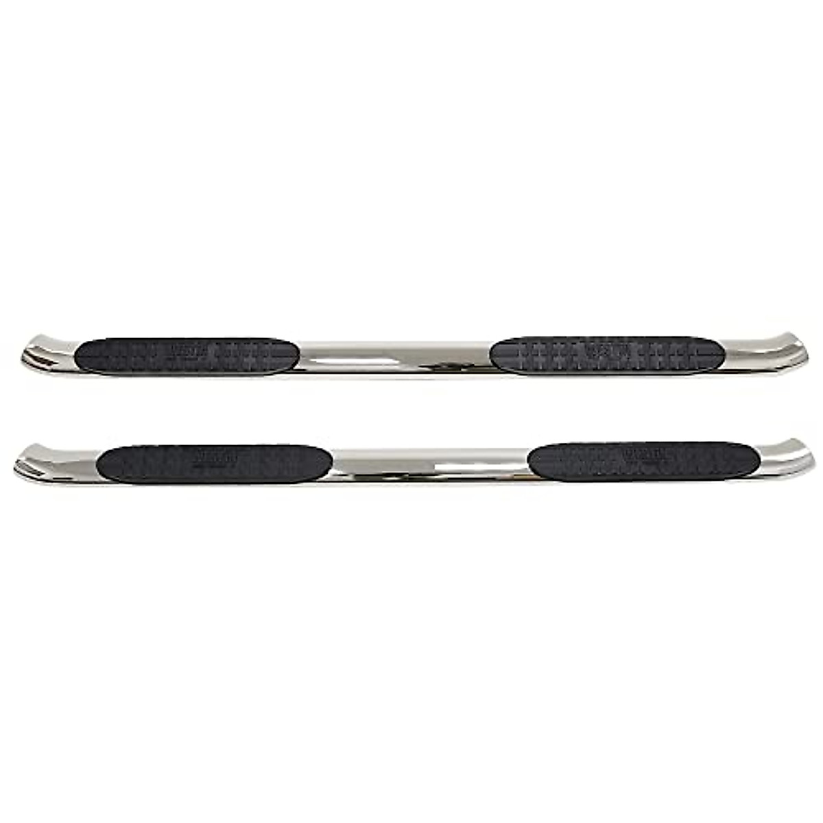 Westin 21-23720 Pro Traxx 4 Oval Nerf Step Bars fits 2014-2018 Silverado Sierra 1500 Crew Cab 2015-2019 Silverado Sierra 2500 3500 Crew Cab Polished SS 1 Pair