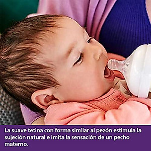 Philips Avent Natural Baby Bottle Pink Gift Set, SCD206/11