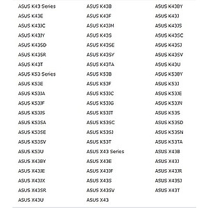 DTK A32-K53 A41-K53 A42-K53 Laptop Battery Replacement for ASUS X54C A53E A53S X54C X54L K43S K53E Notebook 10.8V 5200mAh 6-Cell