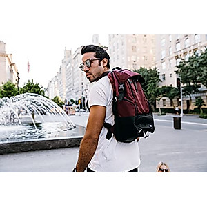 Solo New York Elite Backpack, Burgundy