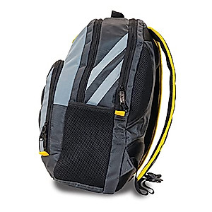 Track Select Backpack Backpack - Grey/Yellow