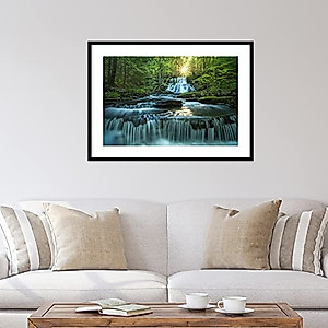 Amanti Art Framed Wall Art Print 30x41 Sublime by Patrick Zephyr, Landscapes Wall Art, Rustic Farmhouse Decor, X-Large Poster Painting Artwork for Living Room, Bedroom, Bathroom, Kitchen, Office or
