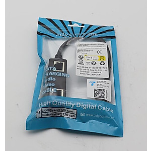 RJ45 Network Splitter Adapter Cable,zdyCGTime 1 RJ45 Male to 2 RJ45 Female Network Y Splitter Cable, LAN Connector, Suitable for Super Category 5 Ethernet, Category 6 Ethernet.(Black) (Black)