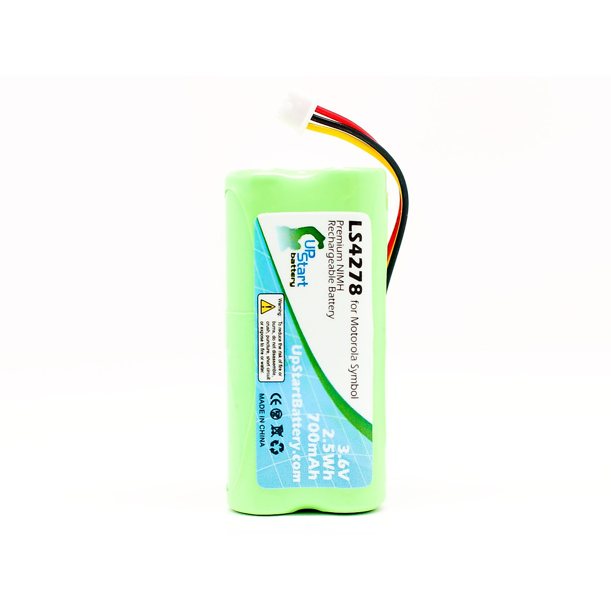 Replacement for Motorola Symbol 82-67705-01 Battery - Compatible with Motorola Symbol LS4278 Barcode Scanner Battery (700mAh, 3.6V, NI-MH)