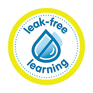 Dr. Brown's Plastic Cheers 360 Spoutless Training Cup, 9m+, 10 Ounce, Pink/Turquoise, 2 Count