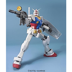 Electronic Arts Bandai Hobby - RX-78-2 GUNDAM 1/48, Bandai Mega Size Black