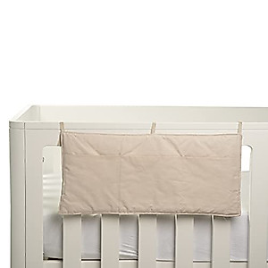 Natemia Baby Nursery Crib Organizer- Hanging Diaper Organizer for Crib - Made in Portugal