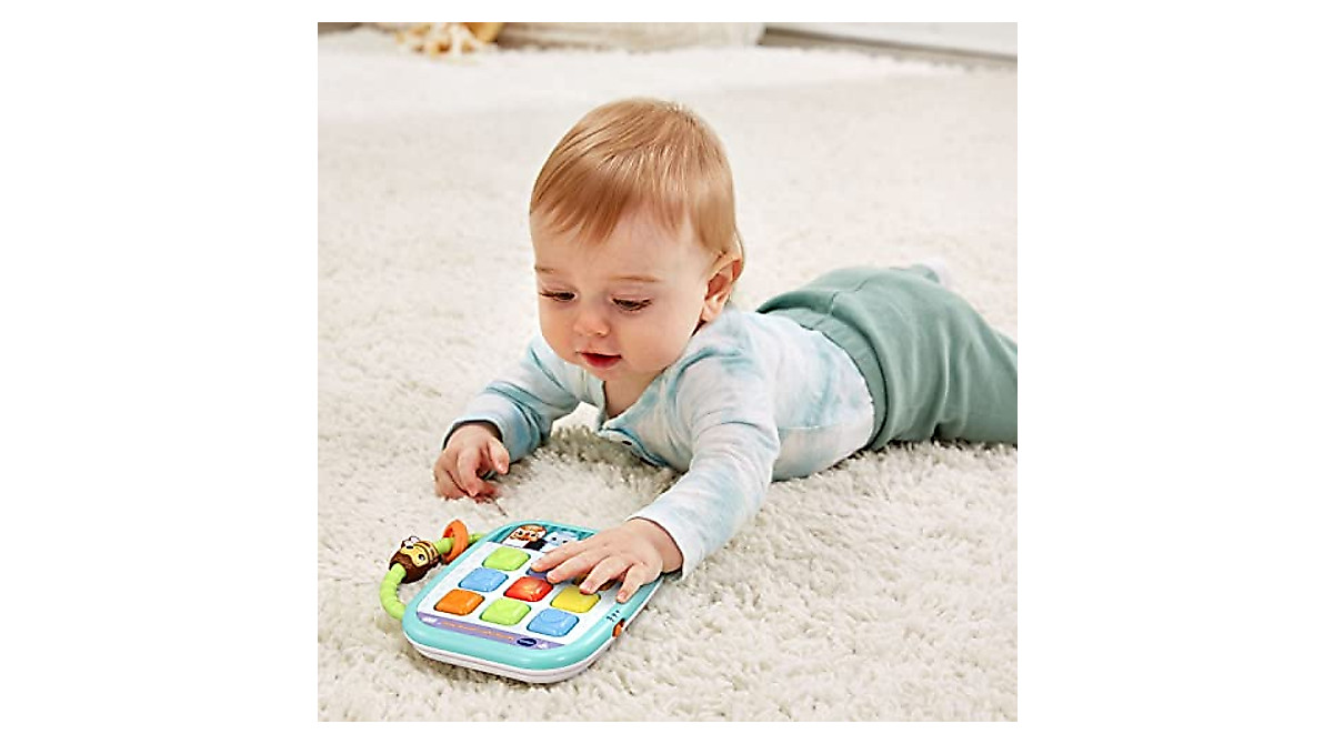 Explore & Learn with VTech Squishy Lights Learning Tablet
