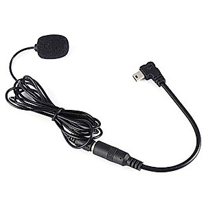 Pomya External Microphone Clip On Mic with Adapter Cable, Camera Microphone for Action Cameras Compatible with for GOPRO Hero4 3/3+