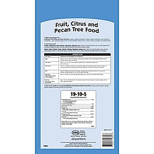 Fertilome (10822) Fruit, Citrus and Pecan Tree Food 19-10-5 (20 lbs.)