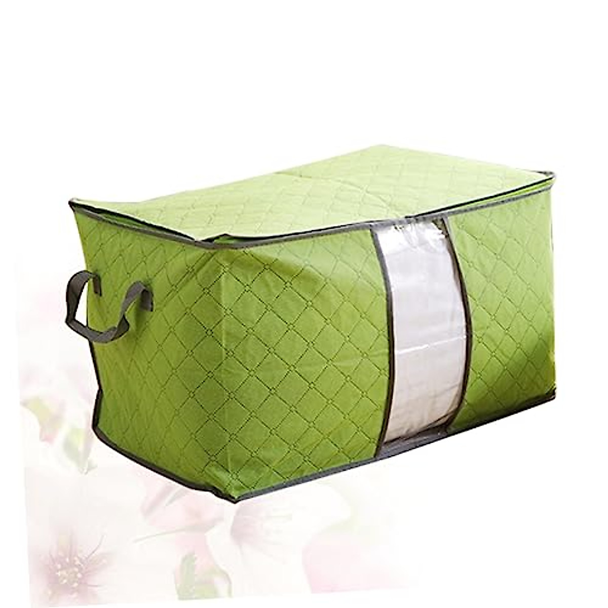 GARVALON 4pcs Quilt Storage Bag bolsas para guardar cobijas fabric clothing storage bag Foldable Closet Organizer comforter storage bag sweater storage bags container clothes