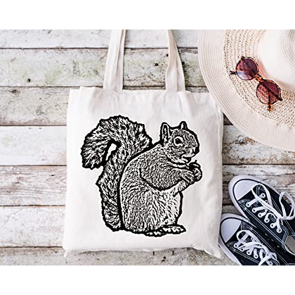 Pet Studio Art The Squirrel Tote Bag