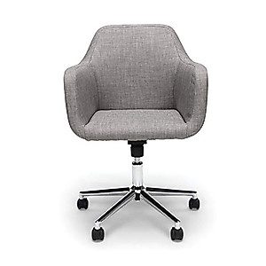 OFM ESS Collection Upholstered Home Office Desk Chair, Grey