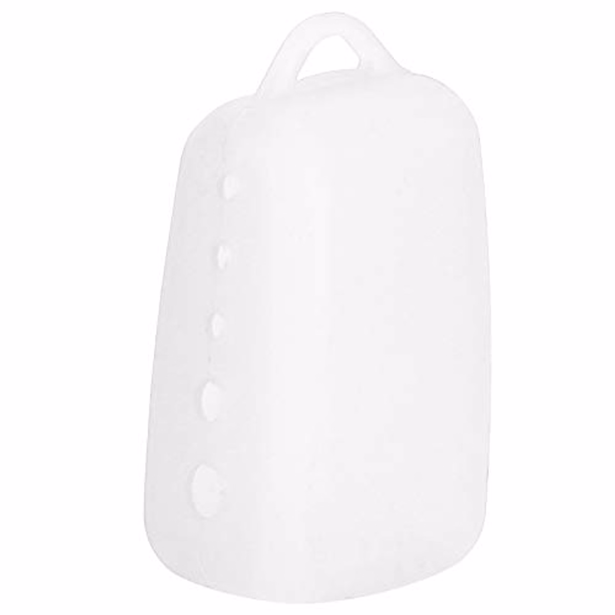 Toothbrush Protective Cap, Silicone Toothbrush Protective Case, Toothbrush Head Cover, Durable Portable for Home Travel Camping Protecting(Transparent white)