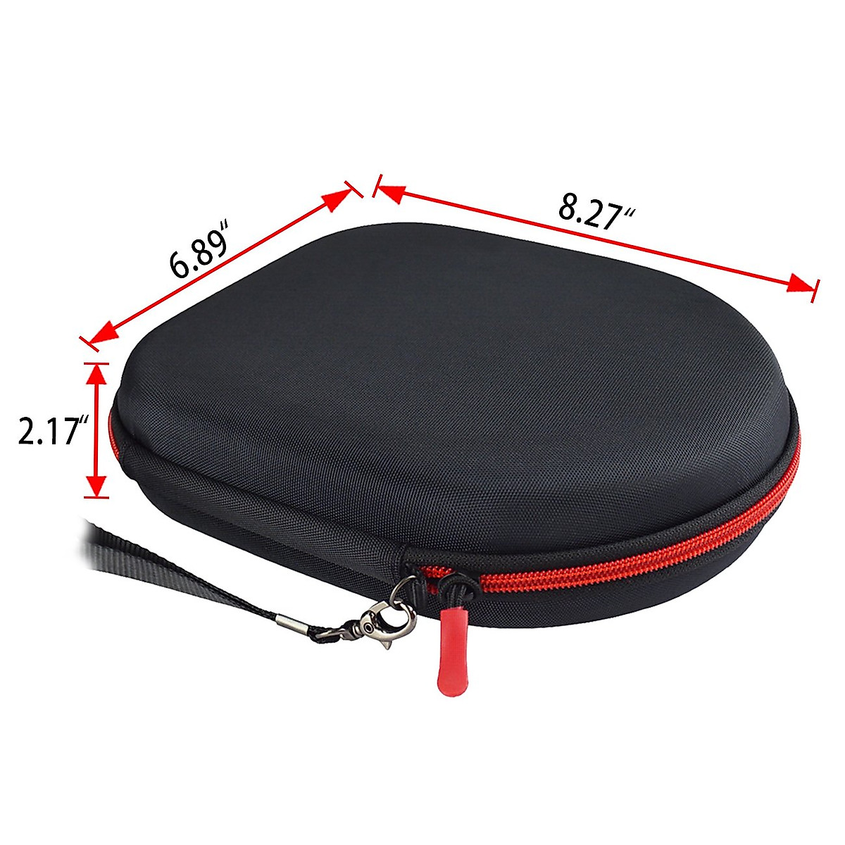 Headphone Case for Sony MDRXB950, MDRXB650, MDRZX770; HIFI ELITE Super66; Parrot Zik 1.0, 2.0, 3; BeoPlay H2, H4, H6, H7, H8, H9, Form 2i; Sennheiser HD800, MM 550-X; COWIN E7; BOHM (Black)