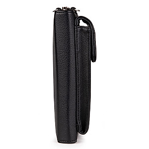 Montana West Small Purses for Women Crossbody Cell Phone Wallet Bag with Credit Card Slots MWC-180BK