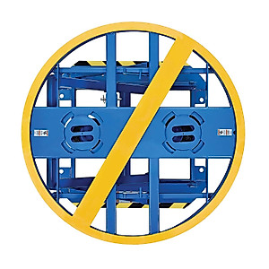 Global Industrial Spring-Actuated Pallet Carousel Skid Positioner