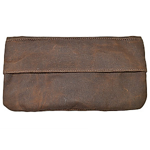 Hide & Drink, Vape Pen Accessories Kit Bag, Pouch Holder, Secure Fit, Cord Storage G Pen Soft Travel Bag, Waxed Canvas, Handmade, Honey Bourbon