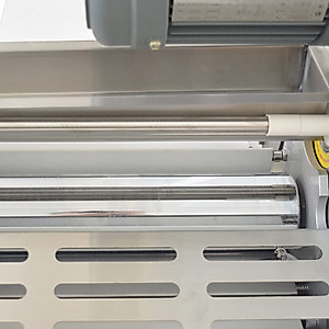 TECHTONGDA Commercial Dough Sheeter Laminated Dough Sheeter Fondant Flattener Pastry Sheeter Countertop Pizza Pasta Press Machine with 65x15.7" Conveyor Belt Professional Bakery Equipment