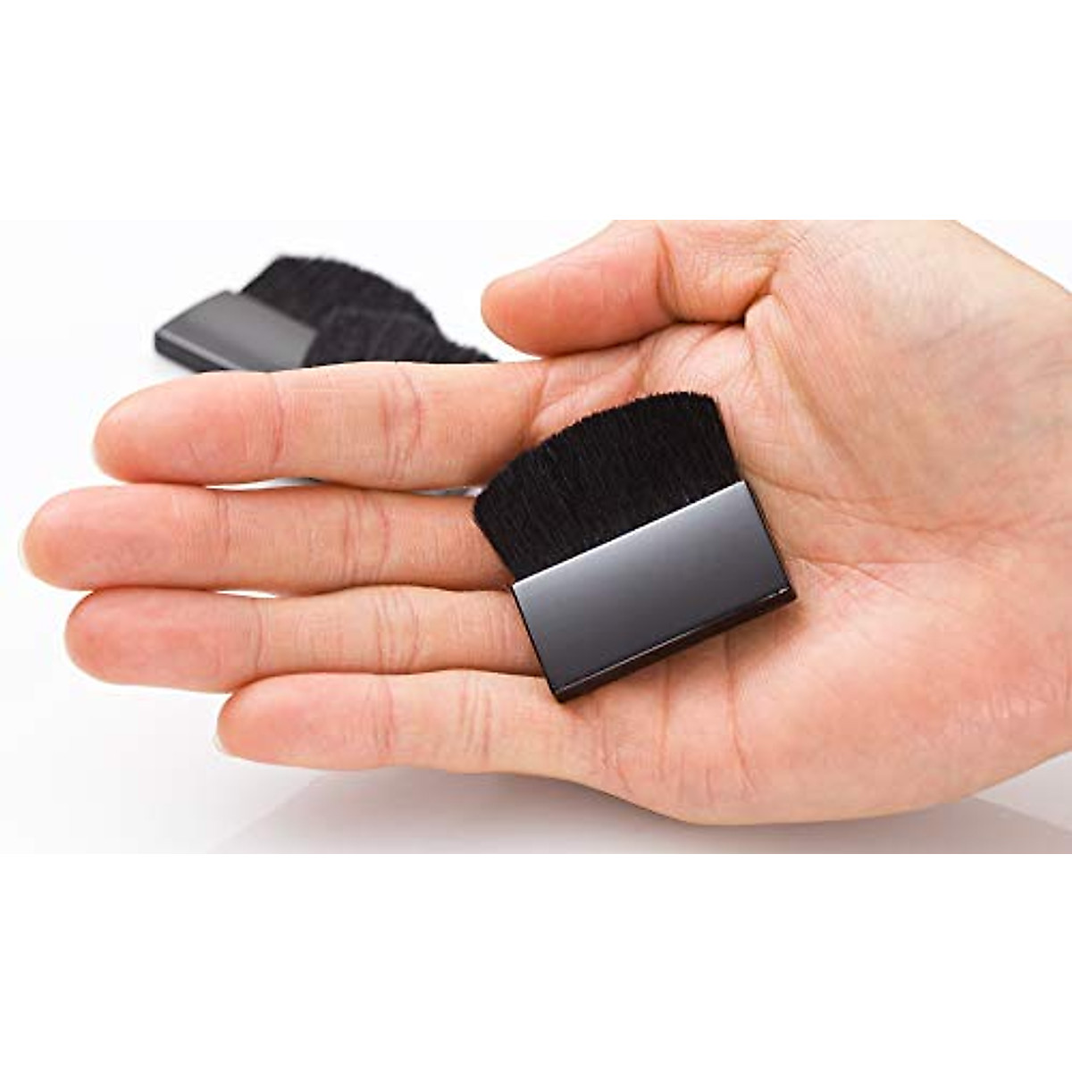 Small Square Powder / Blush Compact Brush - 4 Pieces