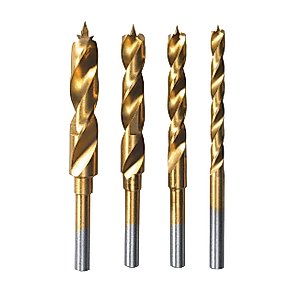 Dremel 631 Brad Point Bits, 4 Pieces