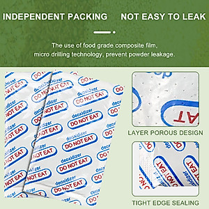 300cc(90 PCS) Oxygen Absorbers for Food Storage,Food Grade O2 Absorber for Mylar Bags, Canning, Preserved Foods, Flour, Work in Long Term Preservation of Food