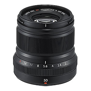 Fujinon XF50mmF2 R WR Lens - Black