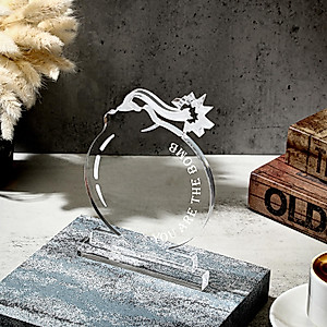 Maitys Thank You Gift Employee Inspirational Acrylic Sign Prizes Christmas Appreciation Gift National Boss Day Gift Medical Assistant Gift Keepsake for Nurse Women Teacher Team Volunteer(Bomb)