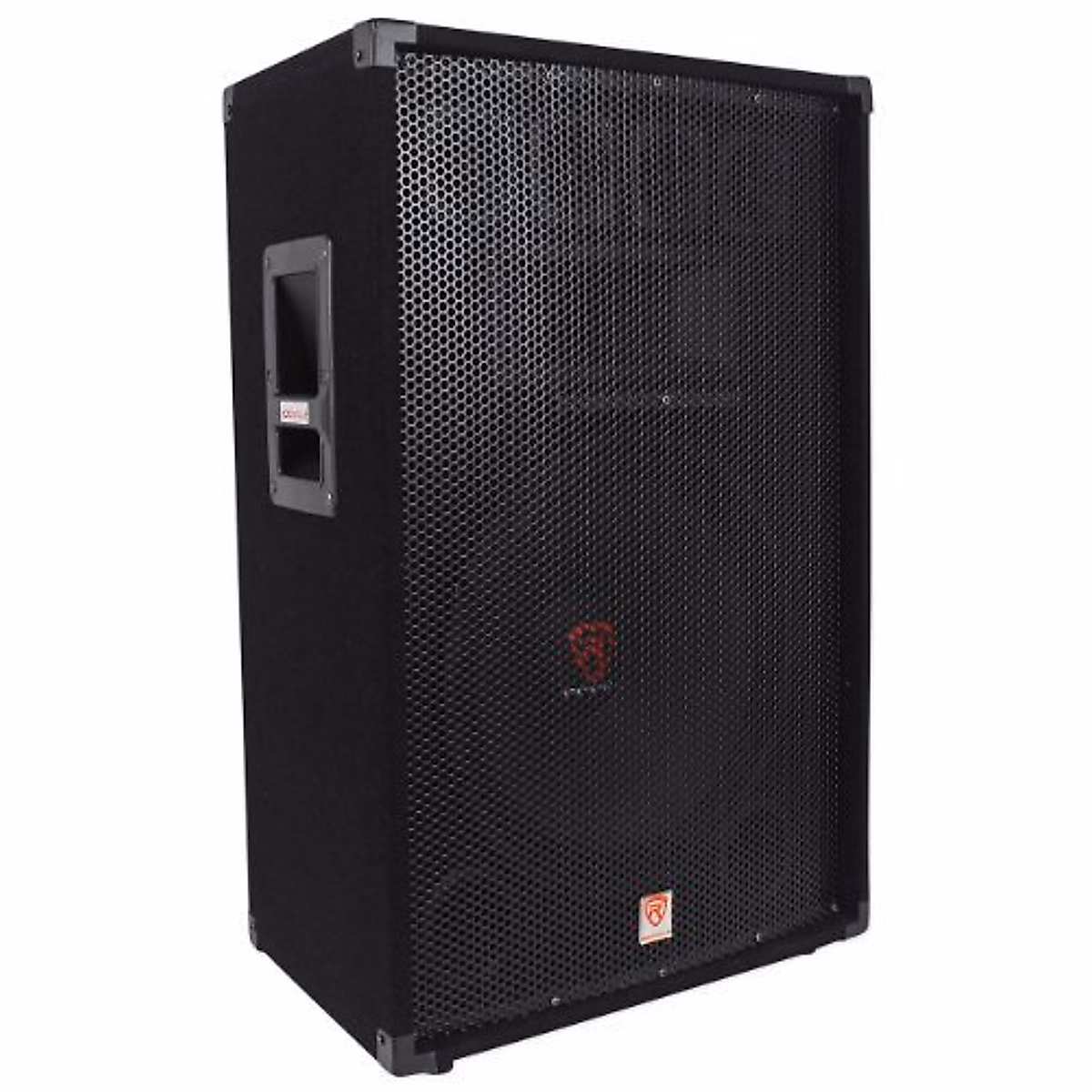 (2) Rockville RSG15 15 3-Way 1500 Watt 8-Ohm Passive DJ/Pro Audio PA Speaker Black