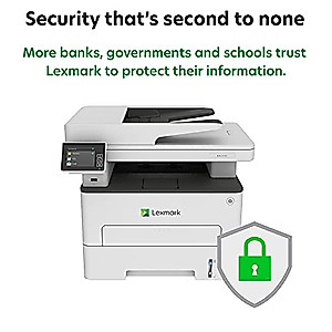 Lexmark MB2236i Multifunction Wireless Monochrome Laser Printer with A 2.8 Inch Color Touch Screen, Standard Two-Sided Printing, Cloud Fax Capability (18M0751)