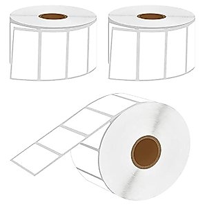 NineLeaf 3 Roll Compatible for Brother RDS05U1 RD-S05U1 Shipping Address White Die Cut Paper Label 2" (51mm) x 1-1/64" (26mm) for TD-2020 2120N 2130N 4000 4100N Thermal Printer (1500 Label per Roll)
