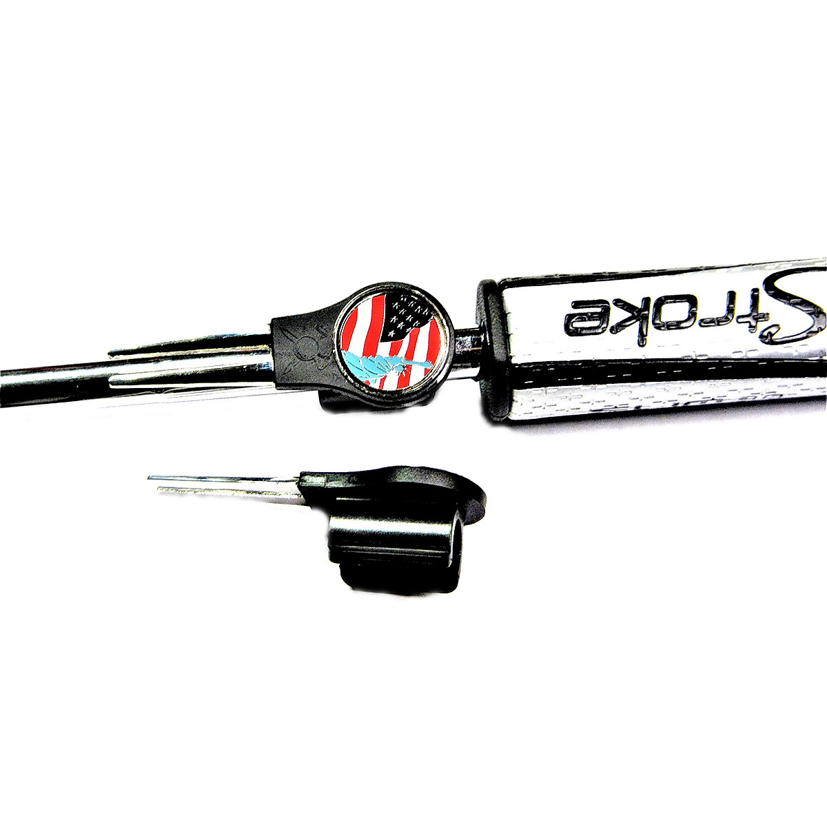 Putter Mounted Divot Tool and Ball Marker - Liberty