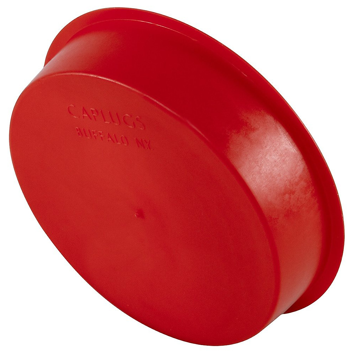Caplugs 99394340 Plastic Tapered Cap and Plug. T-502, PE-LD, Cap OD 3.71" Plug ID 3.92", Red (Pack of 10)
