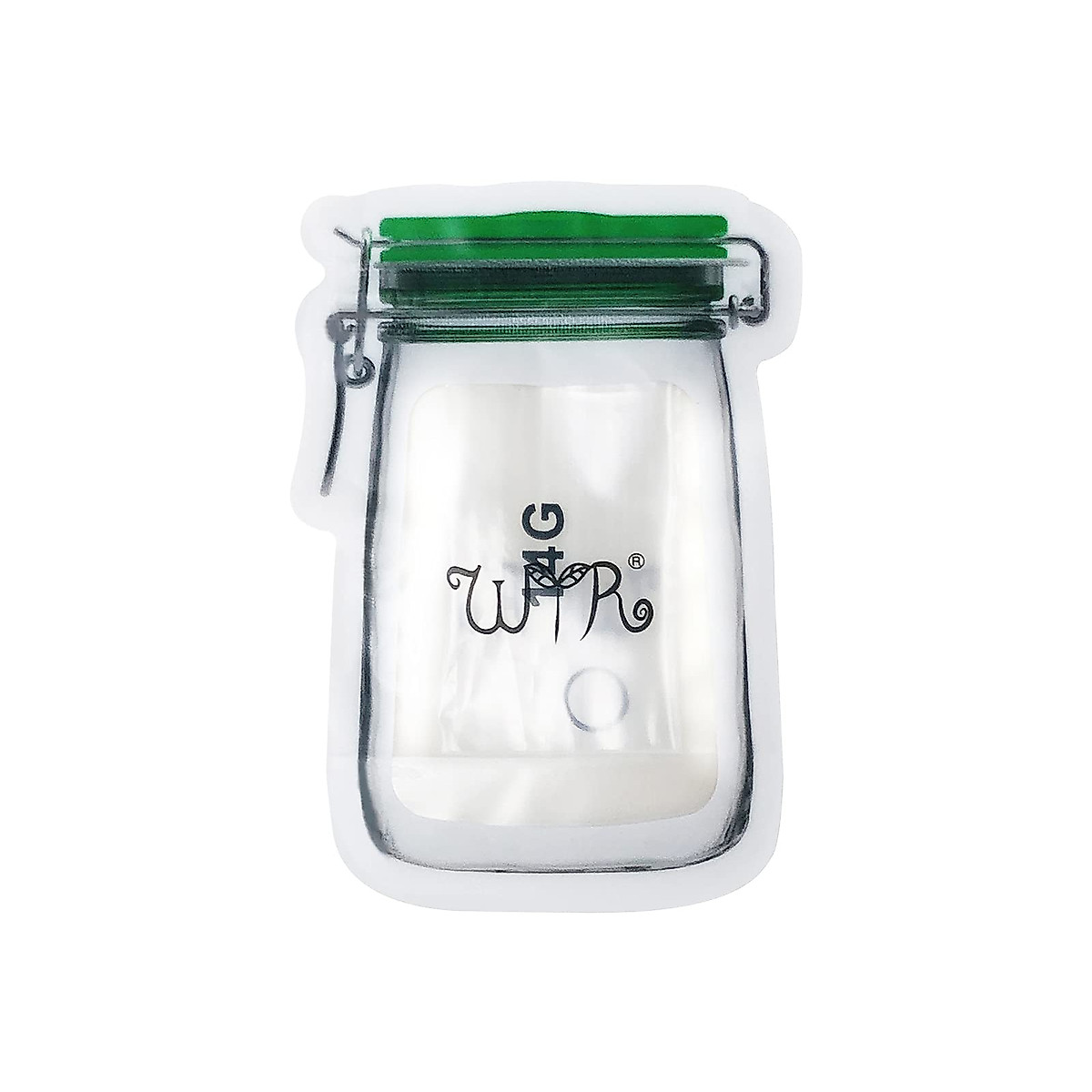 WYR Unisex Nose Ring Hoop with White Opal 20G(0.8mm) Diameter 10mm 316L Surgical Stainless Steel Hinged Flat Hinged Segment Ring Lip Rings Helix Cartilage Rook Earrings, Silver color ring